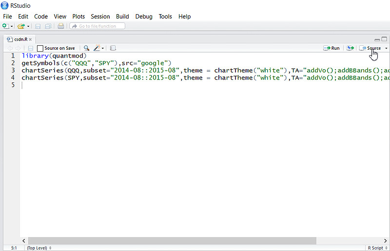 用R与quantmod画漂亮的股票走势图及技术指标 R语言的统计分析功能强大，画图方便，扩展包众多，而且开源免费。比起Python，R一些库更 ...