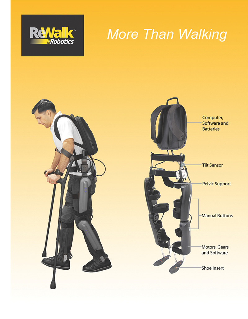 以色列医疗机器人ReWalk是怎样走起的？[转帖] 外骨骼设备系列1：传说中的科学怪人，以色列医疗机器人ReWalk是怎样走起的？$ReWalk Robotics(RWLK... - 雪球