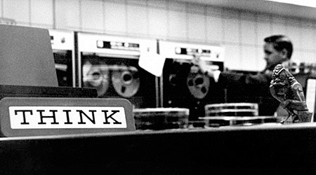 “THINK ”——思考文化 当 Thomas J. Watson Sr. 在 1914年到达位于纽约市的计算-制表-记录公司时，他面对的是 ...