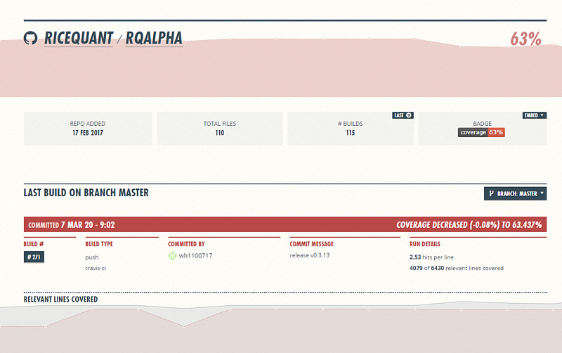 米筐开源量化交易框架——RQAlpha 2.0 封闭 vs 开源半年前，RQAlpha 作为 Ricequant 的开源框架1.0在 Github 上发布，得到了许多的... - 雪球