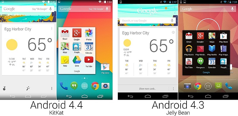 安卓编年史（24）:Android4.4,奇巧—更完美,更少的内存占用(上) Ron Amadeo/文 LG 制造的 Nexus 5，奇巧 ...
