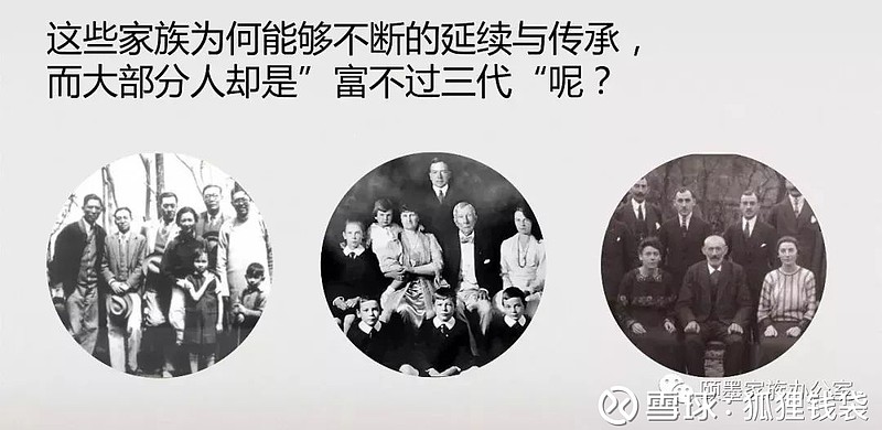 家族传承丨家族文化才是传承的灵魂！ 价值观和财富的传承 点击☝上方蓝字关注我们 树有根，水有源；人有祖，知渊源。 中国人常说“富不过三代 ...