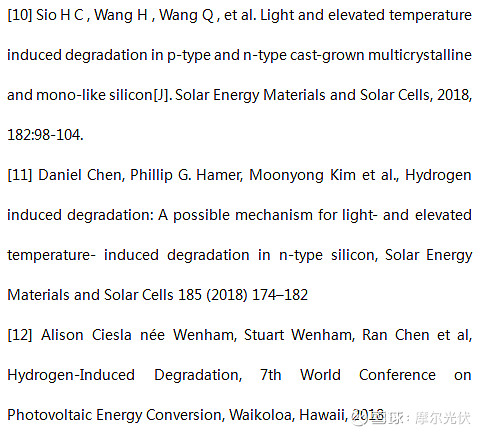 PERC电池LID/LeTID原理与控制 本文综述了晶硅光伏组件的LID（光衰）现象，介绍了硼-氧LID的原理与解决方案，引出了LeTID的 ...