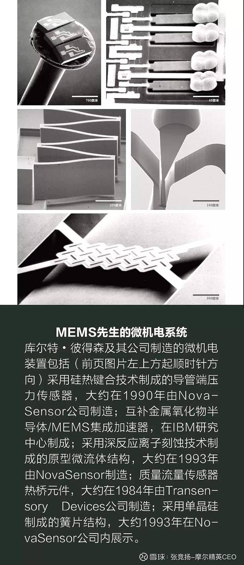 了不起的MEMS发明人 一滩墨渍为2019年IEEE荣誉勋章获得者库尔特•彼得森开启了终生研究微型装置的大门。1975年，库尔特•彼得森（Kur... - 雪球