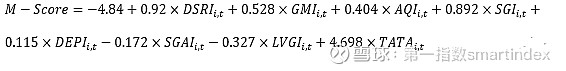 水土不服？M-Score财务操纵模型的A股测验 摘要·本文按照Beneish（1997）的方法，构造了经典的判断企业财务操纵问题的M ...