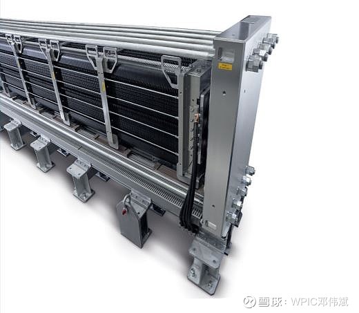 “绿氢弹射器”计划 西门子 的Silyzer产品系列是一种利用风能和太阳能生产绿氢的质子交换膜电解系统。来源：西门子 铂基电解槽产能增加 ...