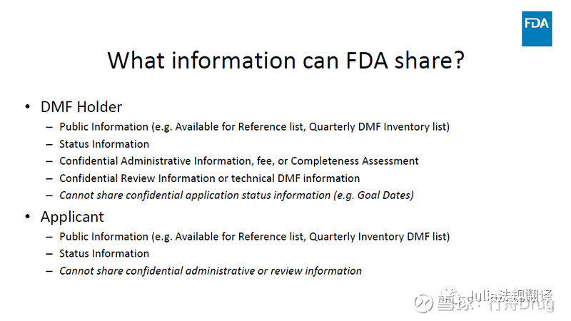 FDA 培训PPT：DMF有效沟通策略 点击上方的 行舟Drug 添加关注DMF有效沟通策略 CDR David Skanchy --主任 ...