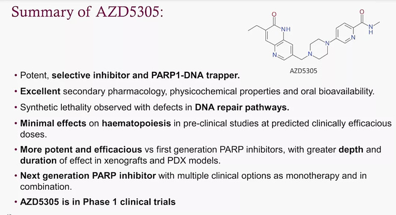 阿斯利康申报下一代 PARP 抑制剂，接棒“重磅炸弹”奥拉帕利 7 月 6 日，CDE 官网显示， 阿斯利康 在国内申报了继奥拉帕利之后的第二 ...