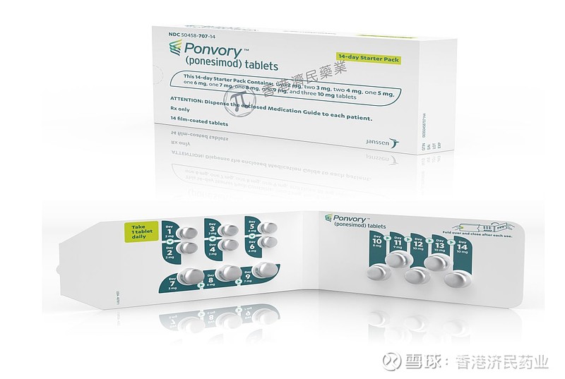 复发性多发性硬化新药PONVORY(ponesimod)中文说明书|香港济民药业 【商品名】PONVORY【化学名】ponesimod【生产 ...