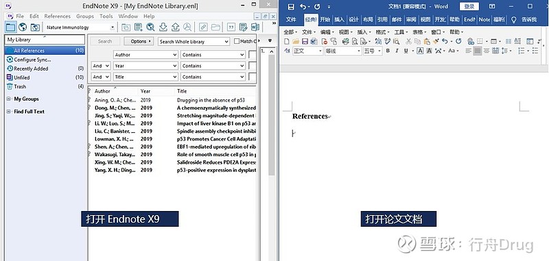 SCI论文撰写必备之高效插入参考文献，靠谱！ 点击上方的 行舟Drug 添加关注 前言 写SCI论文时，大家都知道EndNote更适合英文期刊，尤其是文献多（写综... - 雪球