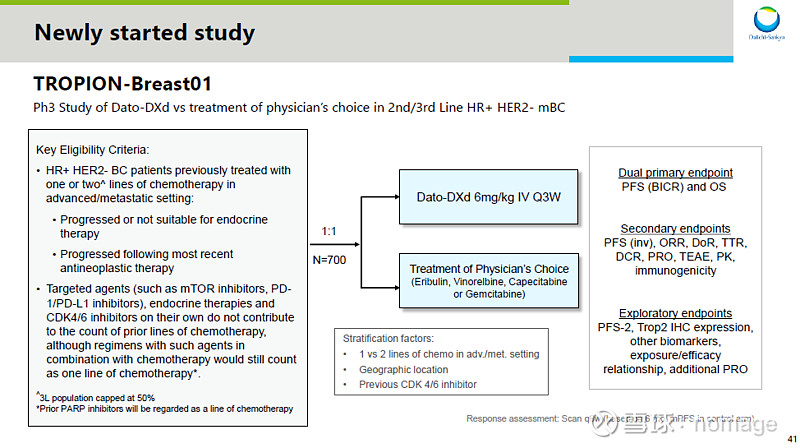 阿斯利康/第一三共 TROP-2 ADC 国内启动 III 期临床（转） 原创 加一1 月 24 日，Insight 数据库显示， 阿斯利康 ...