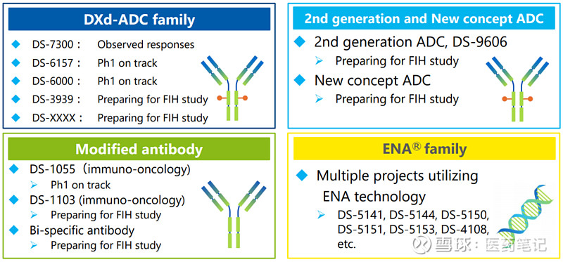 DS-8201中国申报上市 2022年3月21日，第一三共HER2 ADC新药Trastuzumab Deruxtecan（DS-8201）的 ...
