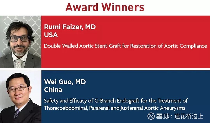 G-Branch™荣获第二届年度Frank J. Veith国际协会“血管与腔内血管治疗创新奖”一等奖 Frank J. Veith ...