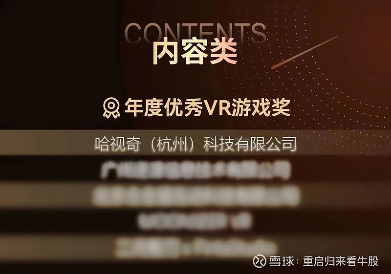 宝通科技 | 哈视奇荣获2022XRIC“金V奖”年度优秀VR游戏奖 $宝通科技(SZ300031)$ 近日，「2022 XR产业年会（XRIC）暨第五届“金V奖”评选」公布， 宝通科技 旗 ...