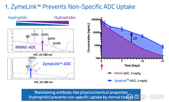 Zymeworks下一代ADC技术 ADC平台TOP01i 下一代ADCTOP01i技术平台是今年 Zymeworks 刚发布的下一代ADC技术平台，它用喜... - 雪球