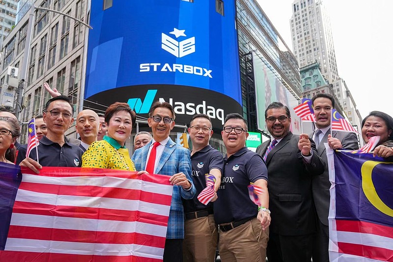 Starbox登陆纳斯达克 成近年来首家马来西亚本土企业赴美IPO 股价上涨258% 马来西亚在线购物返佣服务商 Starbox Group ...