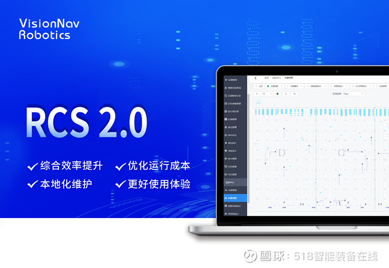 未来机器人RCS 2.0 全新升级，“软”实力赋能柔性物流！ 全球工业无人车辆领军企业未来机器人自主研发的RCS（中控调度系统）作为机器人管理 ...