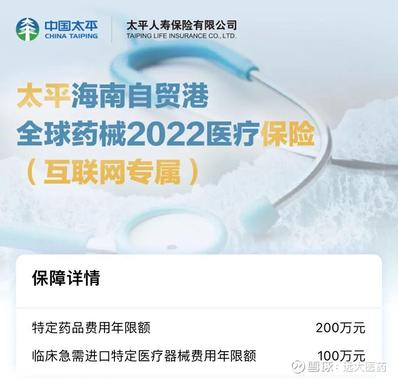 远大医药抗肝部肿瘤创新药物钇[90Y]微球注射液纳入“乐城特药险”目录 9月13日，2022年“海南自贸港博鳌乐城全球特药险”(以下简称：乐城 ...