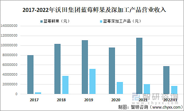 2022年中国全球及中国蓝莓行业全景分析(附市场供需、竞争格局及发展趋势等) 一、全球蓝莓现状蓝莓产业已经成为继草莓产业之后的世界第二大浆果 ...