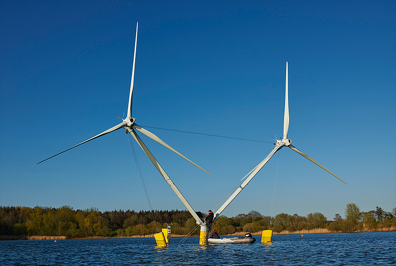 双头风机即将面世？不愧是明阳智能！ 据外媒消息， 明阳智能 16.6MW Nezzy²双机头机组即将完成全尺寸样机的详细工程工作，该机组包含 ...