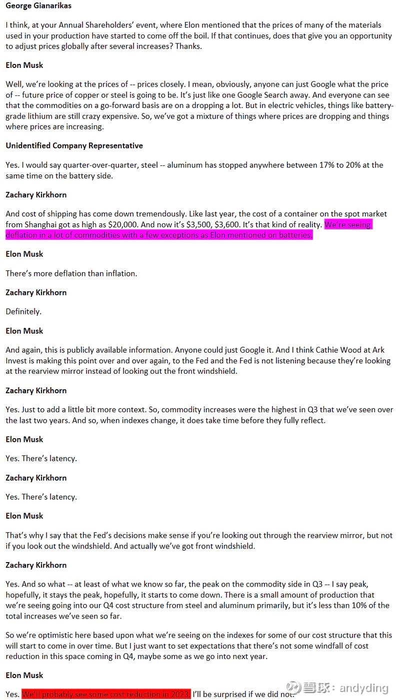 $比亚迪(SZ002594)$ $特斯拉(TSLA)$ 特斯拉 全面降价，平均2-3万的调整幅度，y和3都降，显然不是针... - 雪球