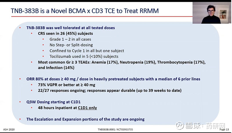 BCMA/CD3丨从FDA第五款双抗看全球进展 2022年10月25日，FDA加速批准 强生 BCMA/CD3双抗TECVAYLI®（teclistamab）上市，用于... - 雪球