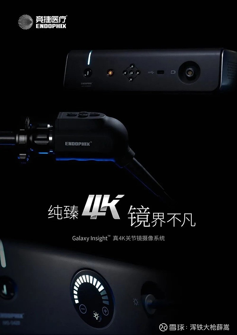 竞捷医疗®“Galaxy Insight™ 真4K关节镜摄像系统”获批上市 新品上市 | 竞捷医疗®“Galaxy Insight™ 真4K ...