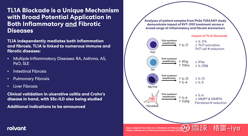 TL1A单克隆抗体和UC RVT-3101是一款抗TL1A单克隆抗体，最初由 辉瑞 （Pfizer）公司开发。TL1A阻断剂代表着一种治疗炎症 ...