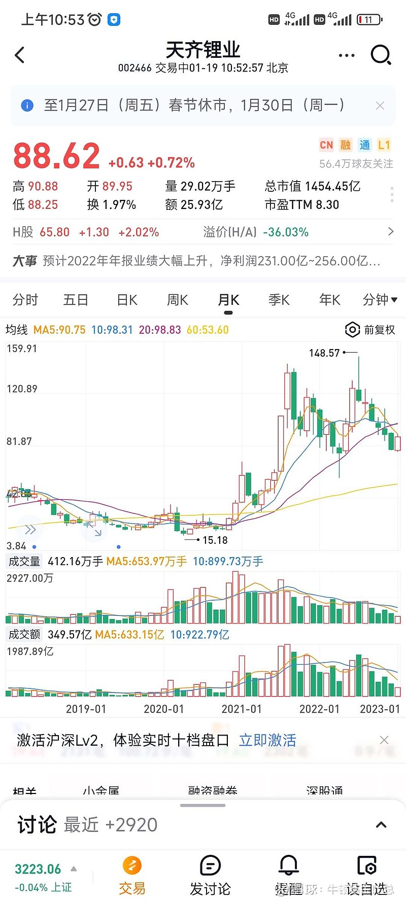 决定股价的不是预期，是预期差 $腾讯控股(00700)$ 懂了吗？家人们？ 逾期已经反应在股价上了，逾期差不大，所以不涨 - 雪球