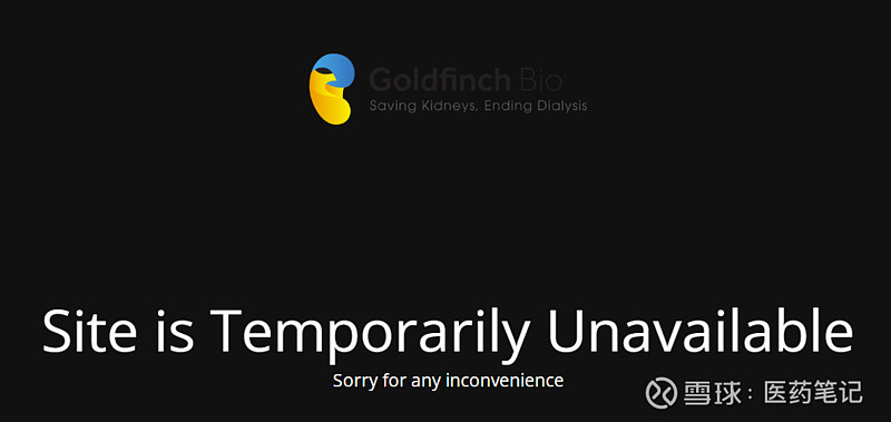 肾病药物公司Goldfinch Bio倒闭 Armstrong 2023年1月27日，据Fierce Biotech 消息，肾病药物生物技术 ...
