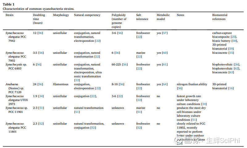 Materials Today Bio | 结合合成生物学开发基于蓝藻的新生物材料的进展与展望 与真核微藻相比，蓝藻有其独特的优势，包括最快的 ...