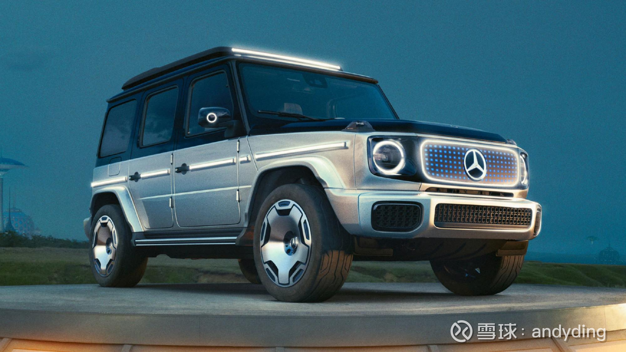 $比亚迪(SZ002594)$ 仰望U8最大的对手-奔驰大G电动版，四电机，也支持原地掉头。设计上两者之间你更喜欢哪一个... - 雪球