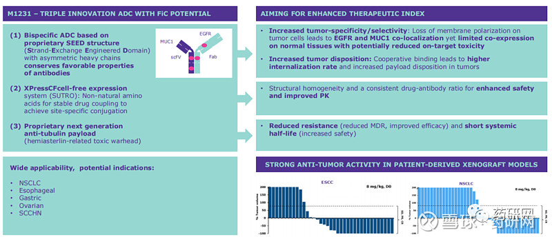 双抗ADC全球在研格局 ADC药物在过去十多年间已取得了长足的进展，自2000年第一款药物Mylotarg上市，ADC已历经了三代。截止目前，全... - 雪球