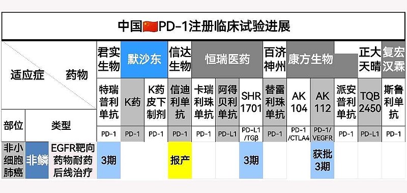 信达生物orient-31研究，PD-1四药联合后线治疗EGFR耐药肺癌，耗费15个月时间还没有批准上市？ （一）EGFR耐药非鳞非小细胞肺癌 ...