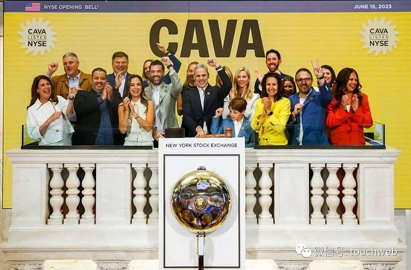 快餐连锁店Cava纽交所上市：首日大涨99% 市值49亿美元 雷递网 雷建平 6月16日美国快餐连锁店 Cava Group Inc ...