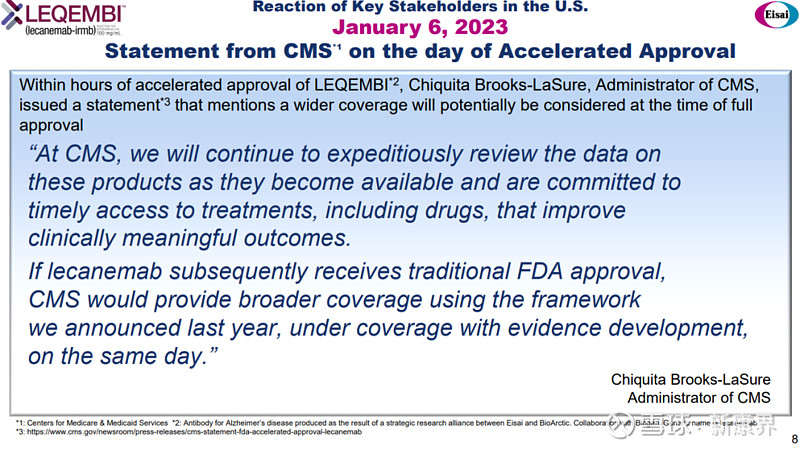 20年来首款！阿尔茨海默病新药Lecanemab获FDA完全批准 7月6日，FDA官网显示卫材/渤健联合开发的lecanemab（商品名 ...