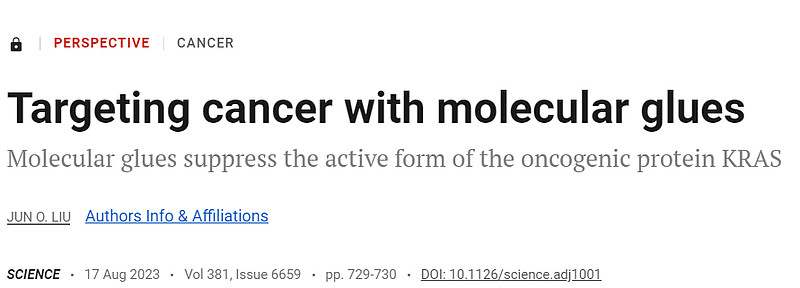 《科学》重磅！攻克“不可成药”靶点，这种小分子药物带来什么启示？ 今日，顶尖科学期刊《科学》上发表的一项重磅研究中， Revolution ...