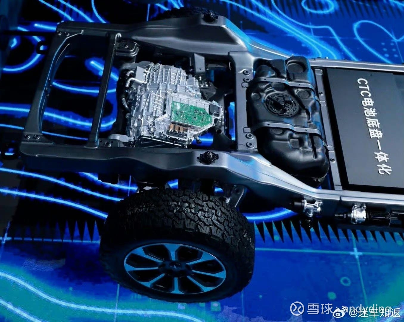 $比亚迪(SZ002594)$ $长城汽车(SH601633)$ 比亚迪 纵置DHT（EHS）图片详解，可以摆脱筷子悬架... - 雪球