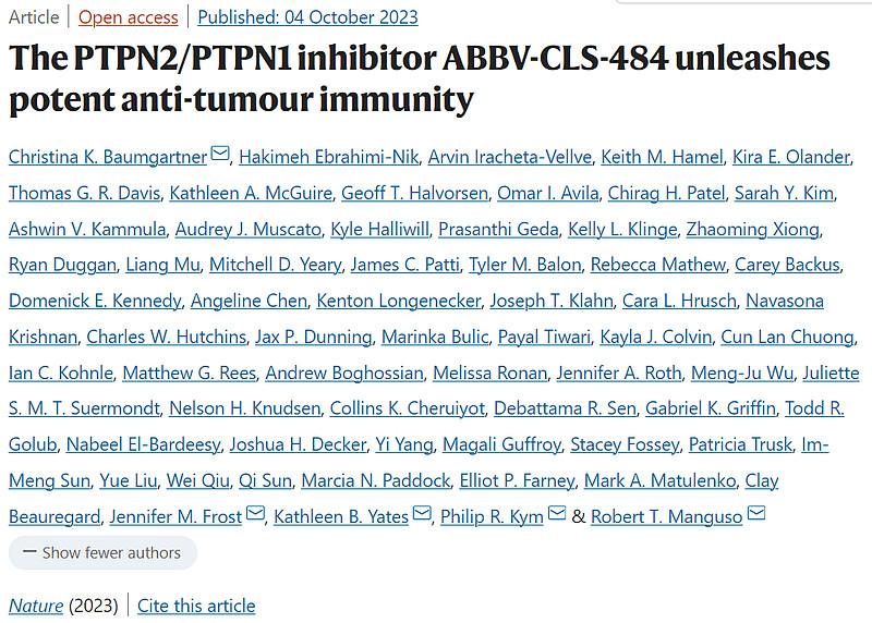克服不可成药靶点！艾伯维联合开发抗癌小分子登《自然》 以靶向PD-1/PL-L1为主的免疫检查点阻断疗法已为癌症治疗带来变革性的突破，然而许多 ...