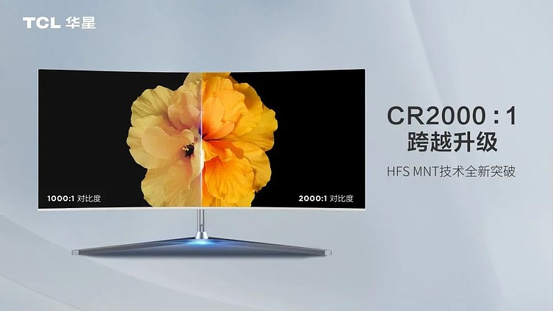 HFS技术全新突破， CR2000:1 再上MNT显示“新高地” （来源： TCL 投资者关系）全屏实力，硬核领跑。 TCL 华星广州t9产线 ...
