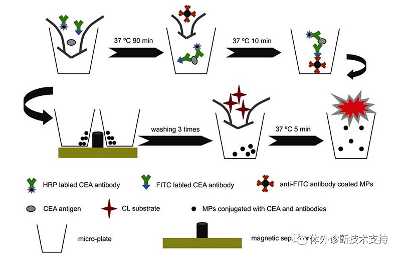 深度介绍！化学发光技术原理 化学发光免疫分析法（chemiluminesecence immunoassay,CLIA）最早出现于上个世纪70 ...