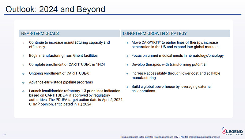 传奇生物CEO黄颖博士：已建立含8个产品的肿瘤细胞疗法在研管线丨JPM大会 北京时间1月10日， 传奇生物 首席执行官（CEO）黄颖博士在第 ...