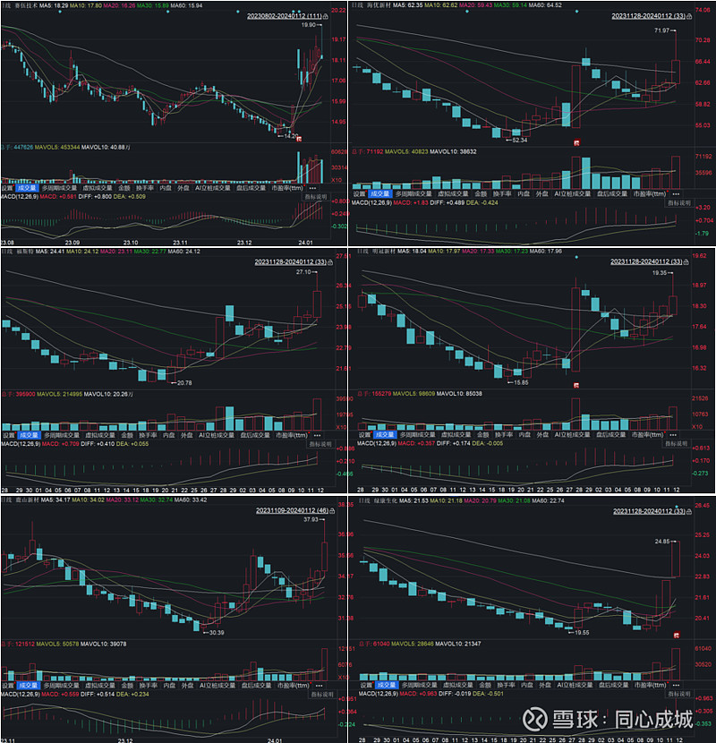 福斯特：检验光伏胶膜行业反弹真伪的风向标 我们先来看一下近期光伏胶膜行业几个标的反弹力度。从上图可以看出， 赛伍技术 、 海优新材 和 福斯特 3470