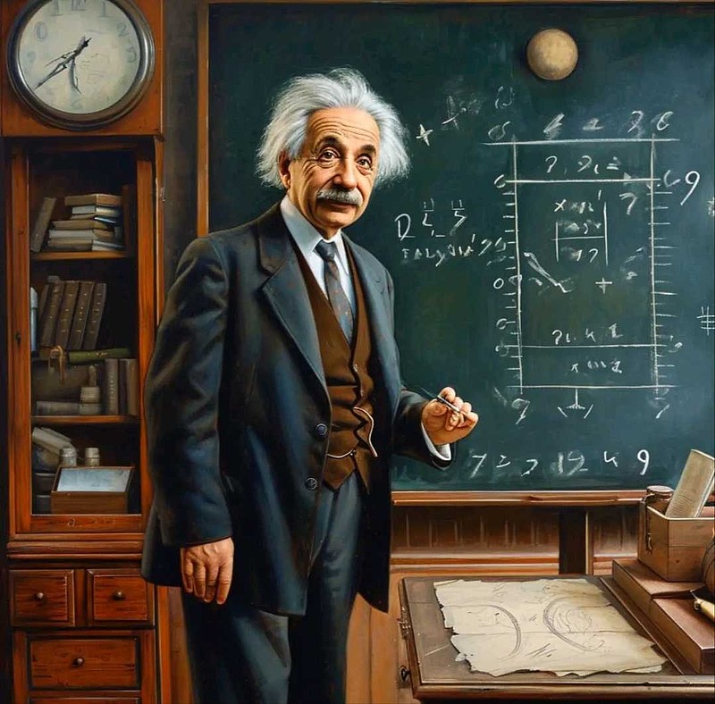 有一天，爱因斯坦在上课时在黑板上写下9乘以1等于9，9乘以2等于18，9乘以3等于27，然后一直写到9乘以10等于91。... - 雪球