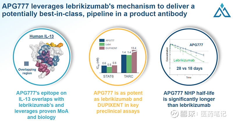 成立仅2年，市值达到30亿美元 Armstrong 2024年3月5日， Apogee Therapeutics 公布长效IL-13抗体 ...