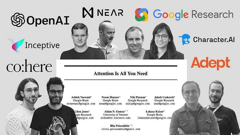 一篇论文奠定现代人工智能：8位谷歌员工的幕后故事 2024-03-20 wired “8位 谷歌 员工偶然相遇，共同撰写了开创性的“变换器 ...