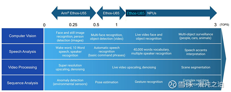 ARM 重磅推出匹配Cortex-M85的NPU Ethos-U85，可提供高达 4 TOPS 的边缘处理性能 ARM控股 有限公司4月9日 ...