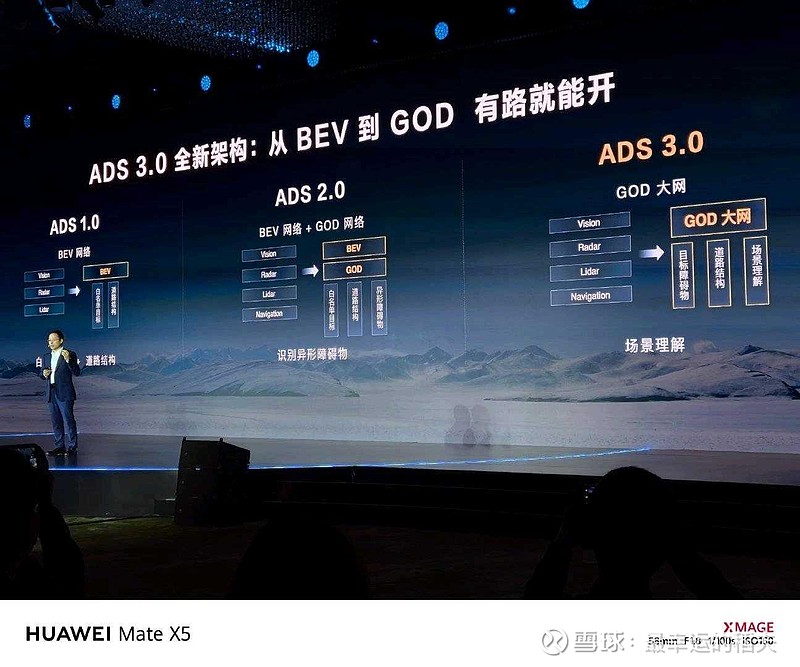 总结一下华为ADS 3.0：1.继续坚持多传感器融合，激光雷达和毫米波雷达的规格都会继续升级。2.引入端到端，之前是 G... - 雪球