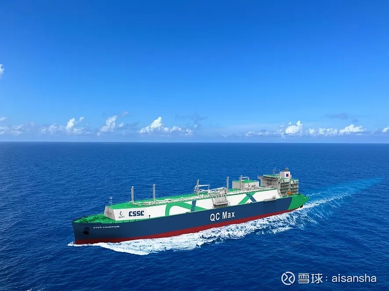 18艘！60亿美元！中国造船赢得人类史上最大单笔27.1万方QC-Max型LNG运输船大单 $中国船舶(SH600150)$ $中国重工 ...