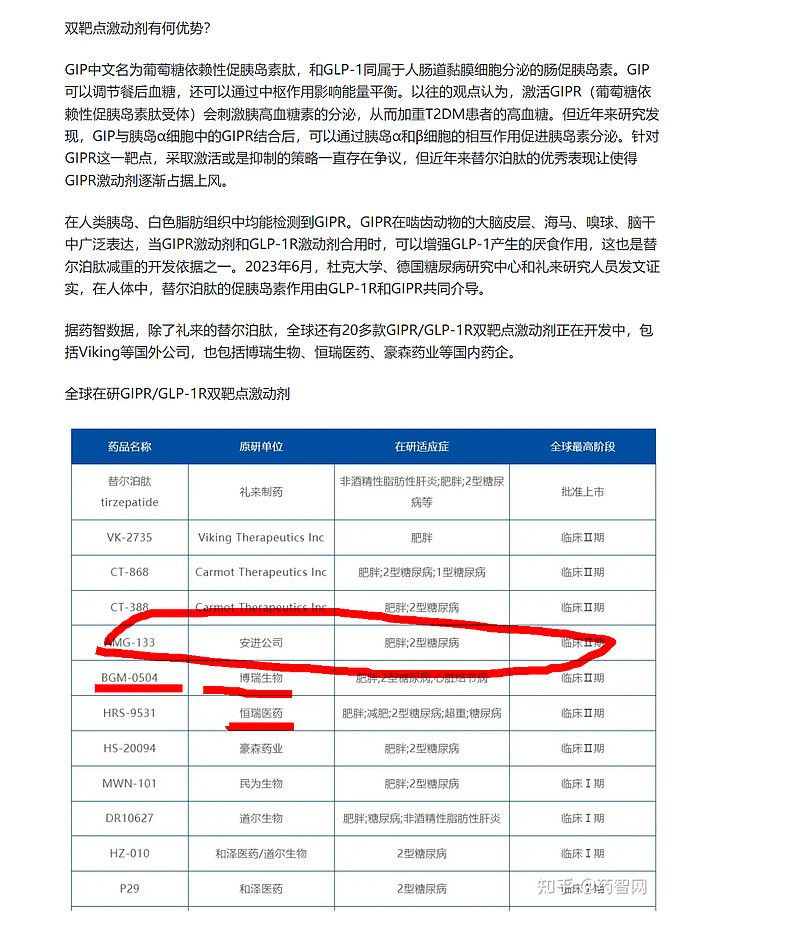 安进 马里肽 GLP-1/GIP双靶点 博瑞医药 BGM0504 迎来超级利好-韭研公社